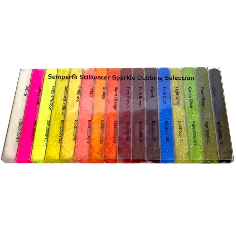Boite Distributrice stillwater Sparkle Dubbing SEMPERFLI – Caleri Fly ...